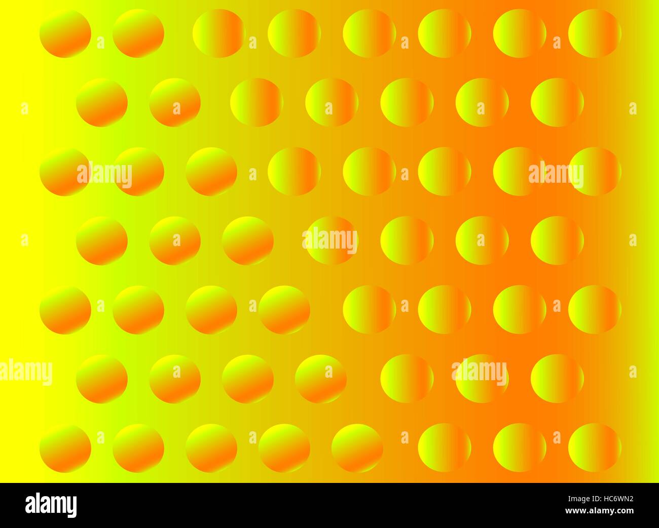 abstract hemisphere yellow bulge background Stock Vector Image & Art ...