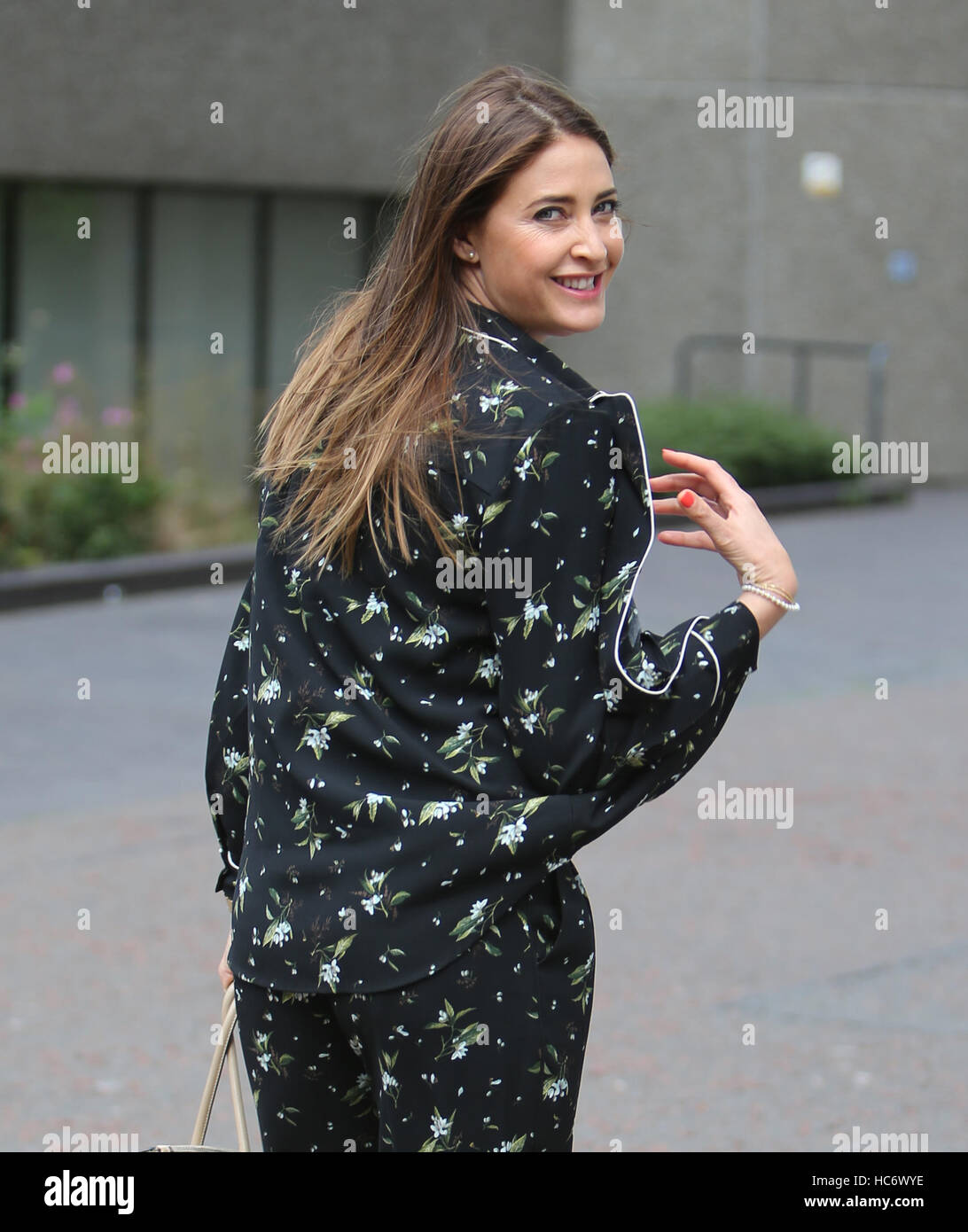 Lisa Snowdon outside ITV Studios Featuring: Lisa Snowdon Where: London ...