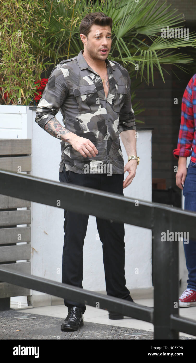 Duncan James outside ITV Studios Featuring: Duncan James Where: London ...