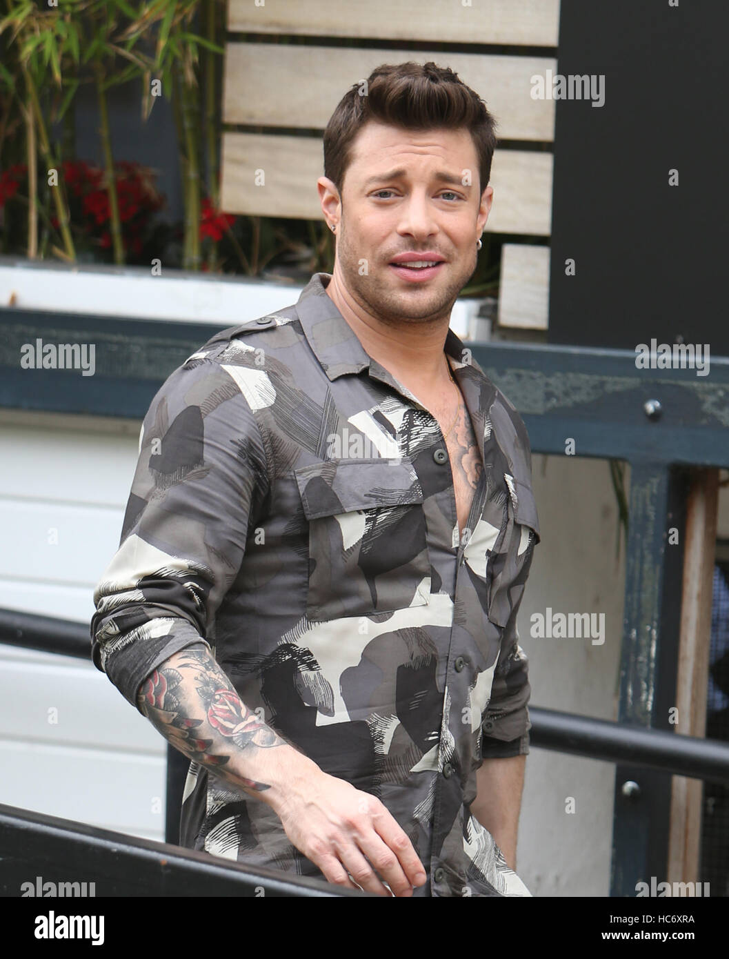 Duncan James outside ITV Studios Featuring: Duncan James Where: London ...