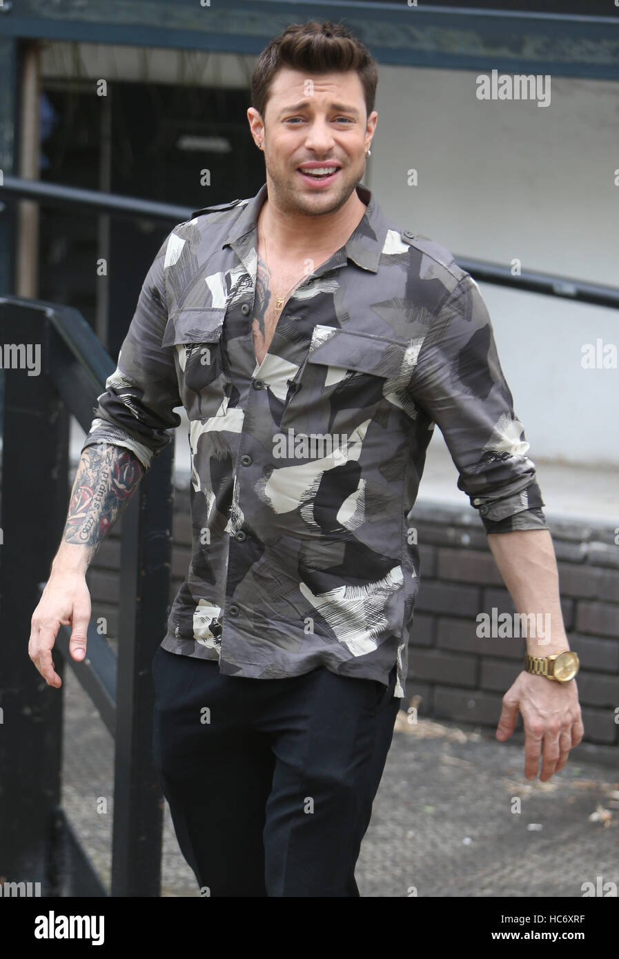 Duncan James outside ITV Studios Featuring: Duncan James Where: London ...