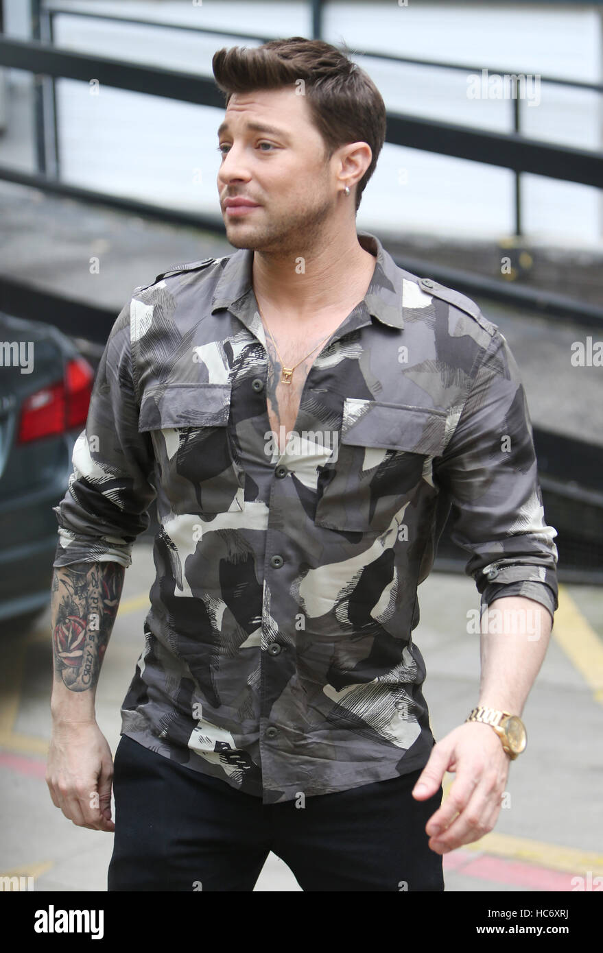 Duncan James outside ITV Studios Featuring: Duncan James Where: London ...