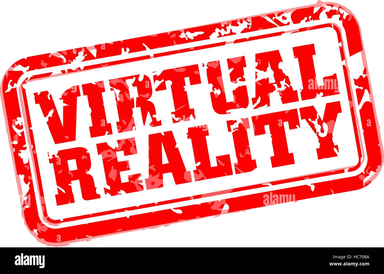 Virtual reality stamp Stock Vector Images - Alamy