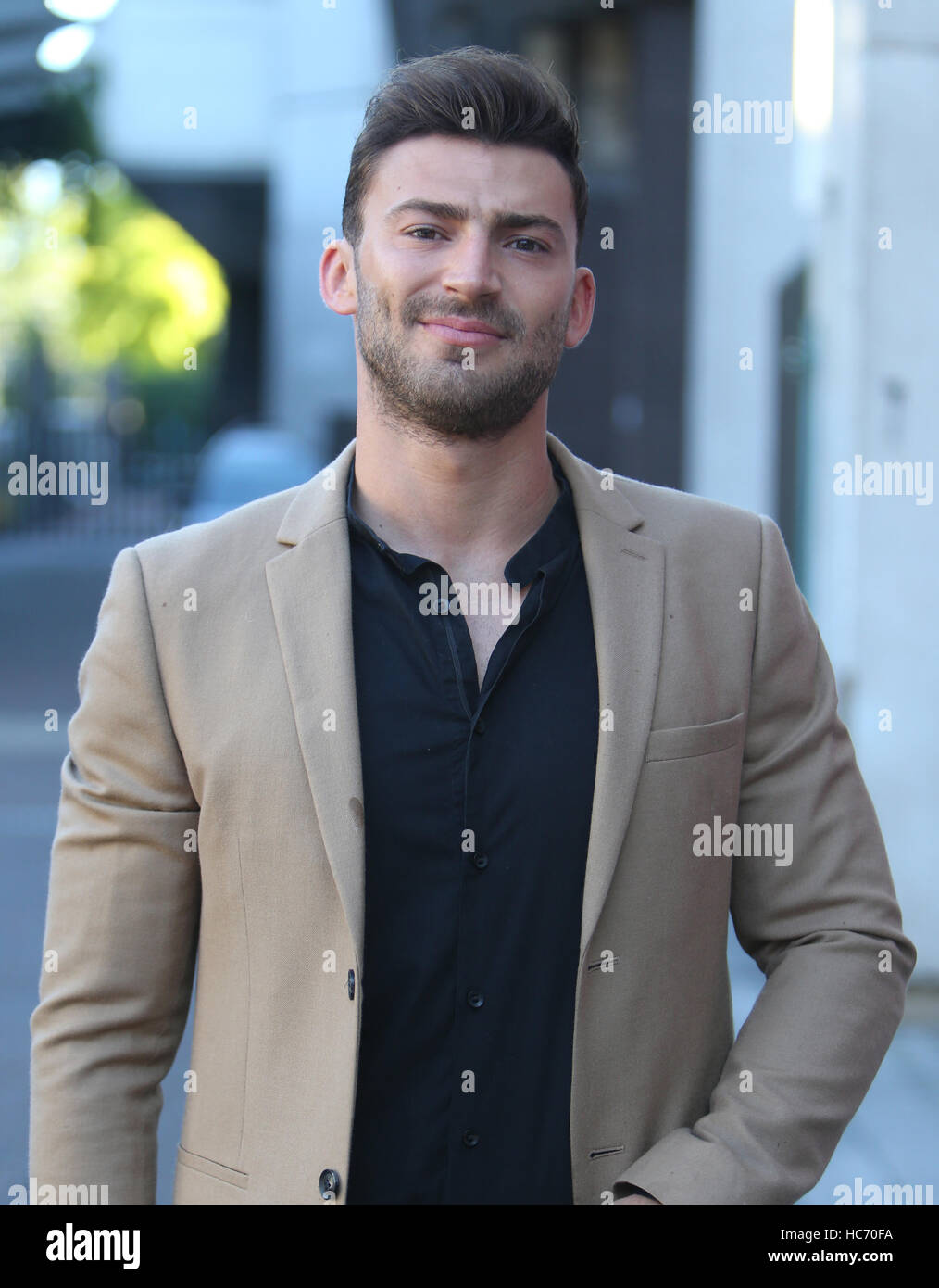 Jake Quickenden outside ITV Studios Featuring: Jake Quickenden Where ...