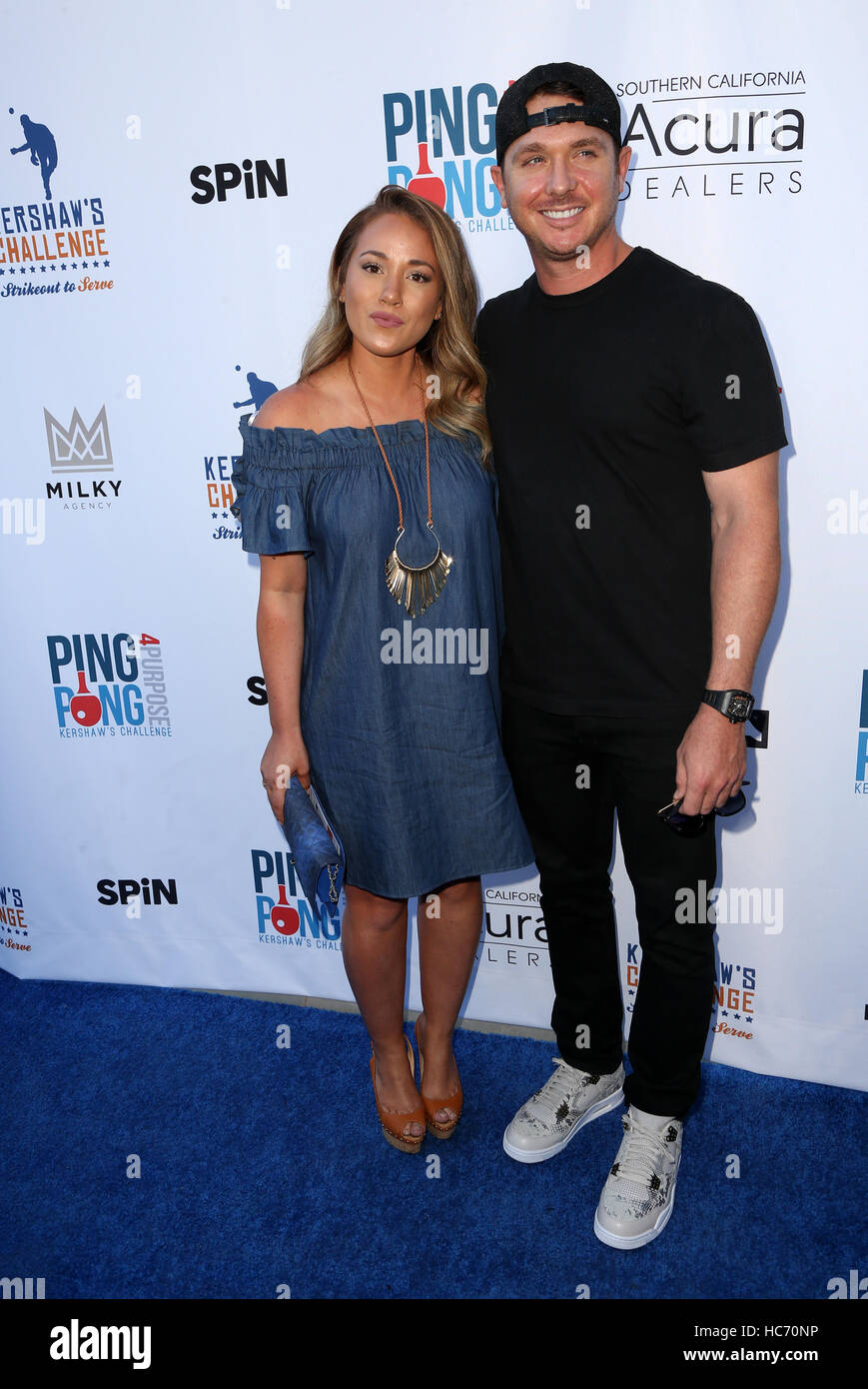 Clayton Kershaw's 4th Annual Ping Pong 4 Purpose Celebrity Tournament ...
