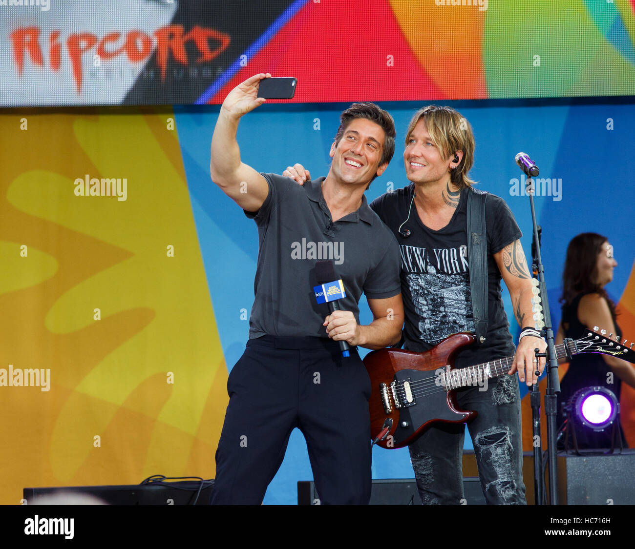 Keith Urban performs on ABC's 'Good Morning America' Summer Concert ...