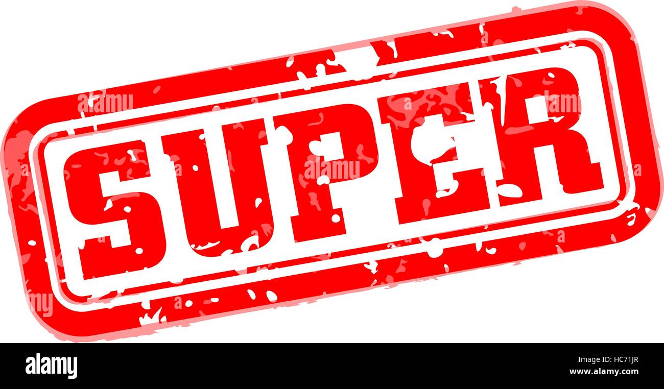 Super rubber stamp Stock Vector Image & Art - Alamy