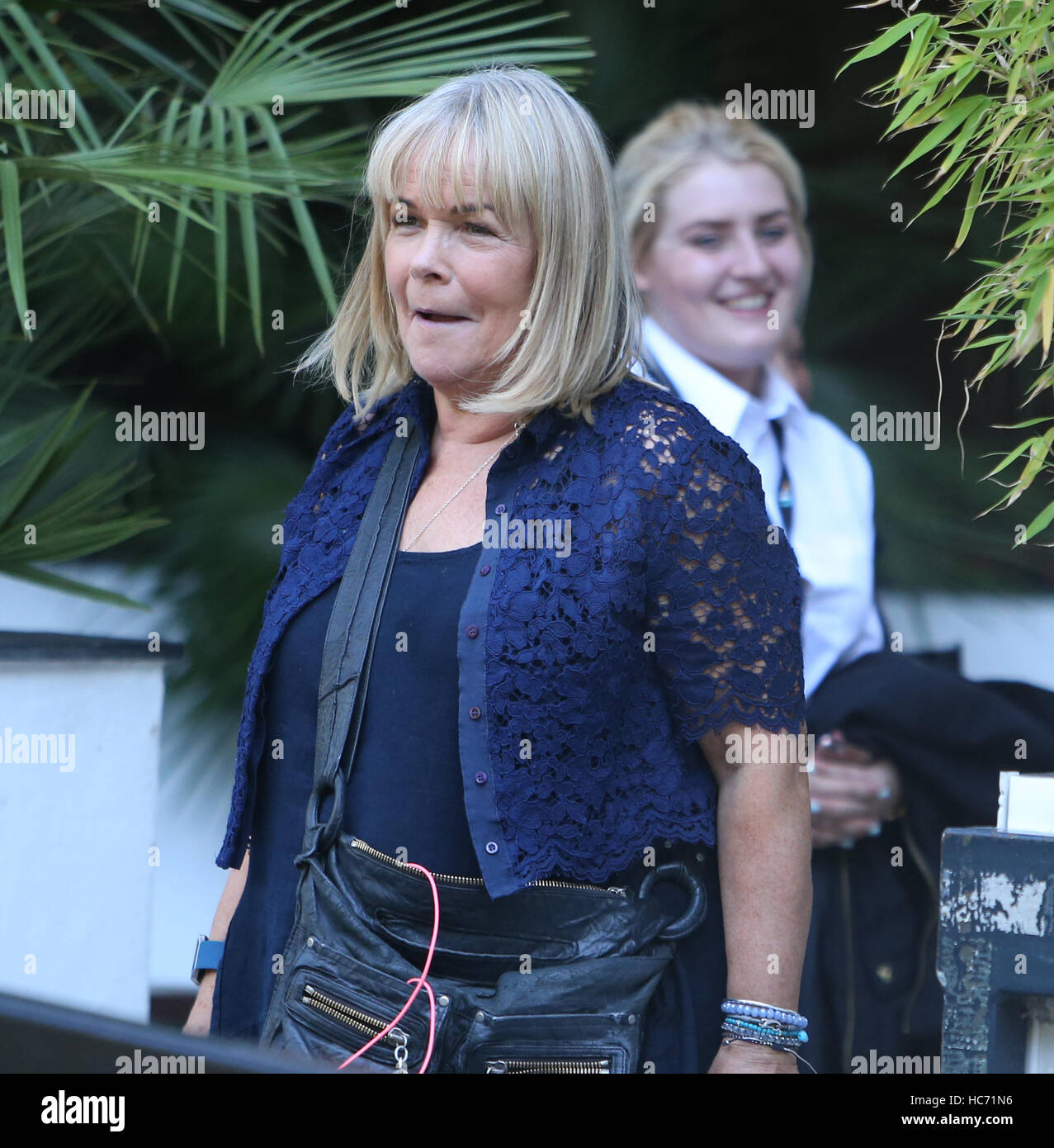 Linda Robson outside ITV Studios Featuring: Linda Robson Where: London ...