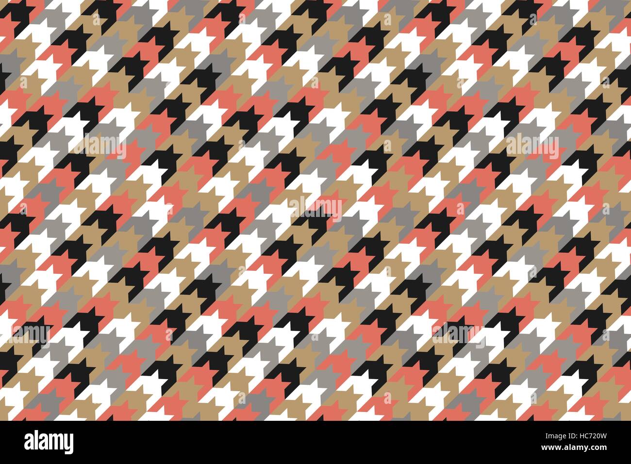 Shepherd's check classic pattern. Seamless print for textile. Vector ...