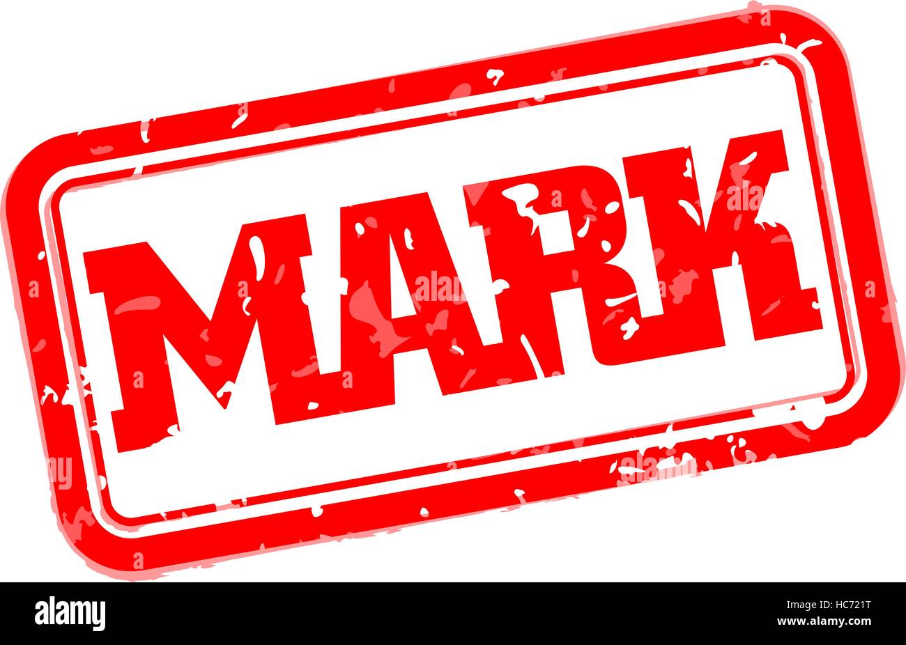 Mark rubber stamp Stock Vector Image & Art - Alamy