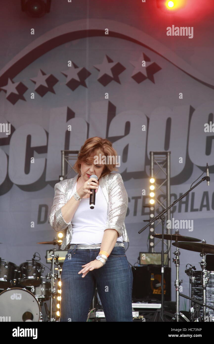 Patricia Gabriela performing at Schlagerolymp at Freizeit- und ...