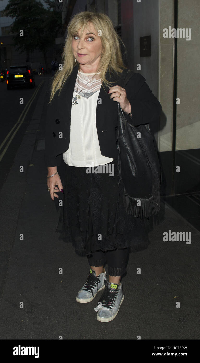 Helen Lederer Seen At The Ivy Club in Covent Garden Featuring: Helen ...