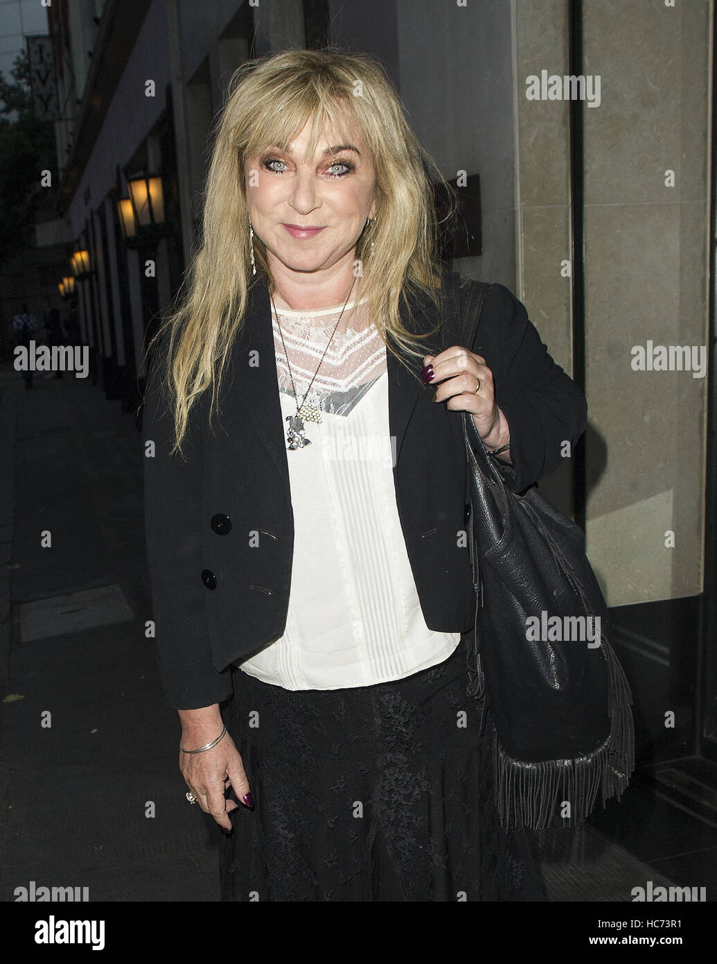 Helen Lederer Seen At The Ivy Club in Covent Garden Featuring: Helen ...