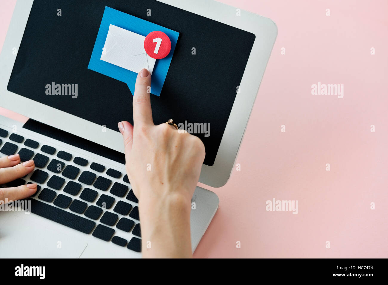 Computer Connection Internet Networking Digital Concept Stock Photo - Alamy