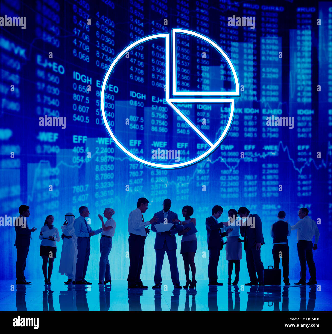 Statistic pie chart diagram hi-res stock photography and images - Alamy