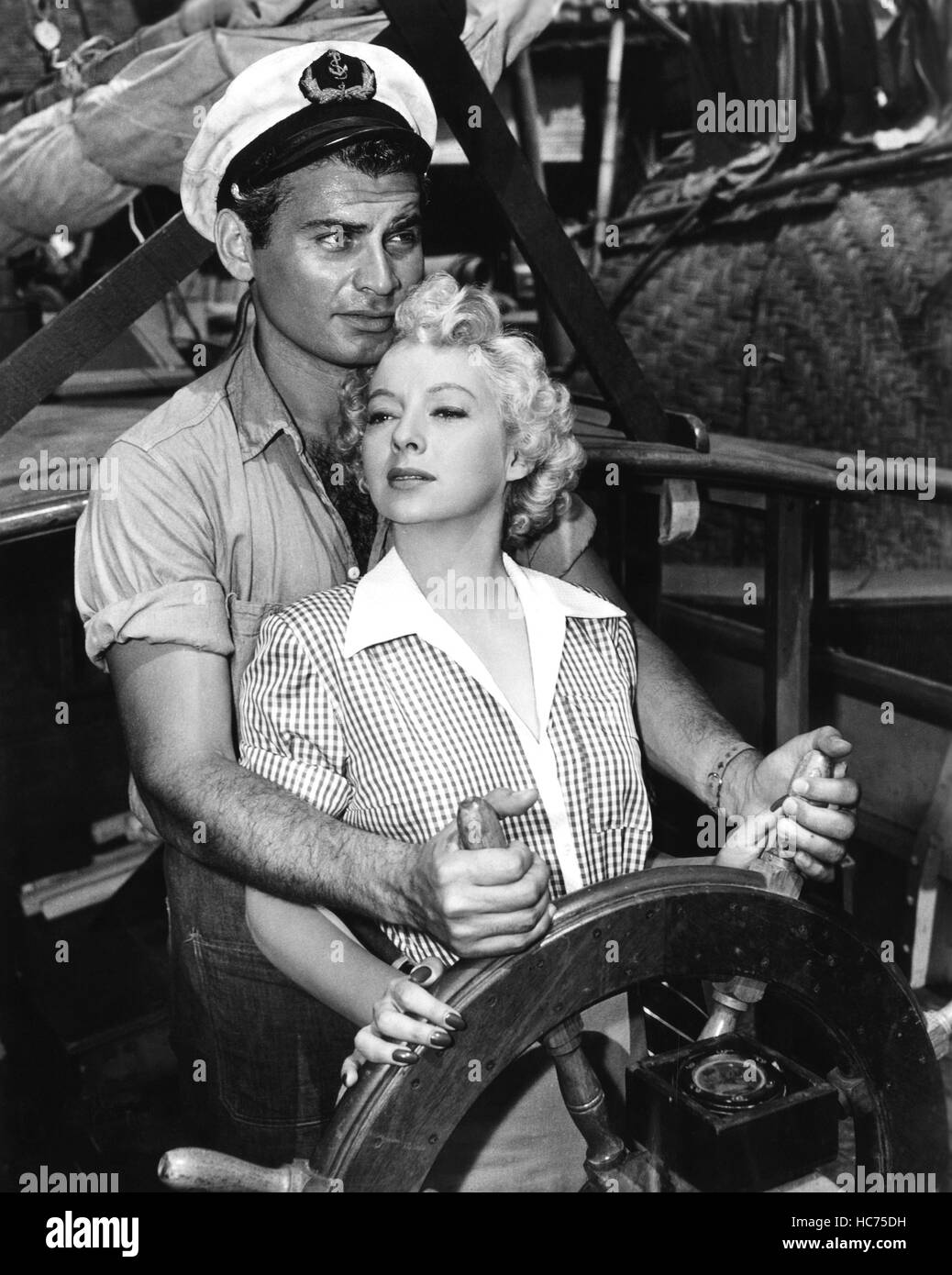 SMUGGLER'S ISLAND, Jeff Chandler, Evelyn Keyes, 1951 Stock Photo - Alamy