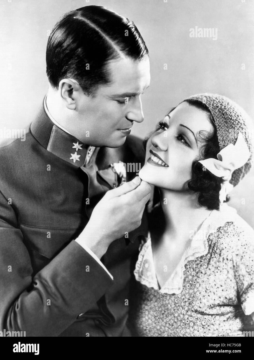 THE SMILING LIEUTENANT, from left: Maurice Chevalier, Claudette Colbert ...