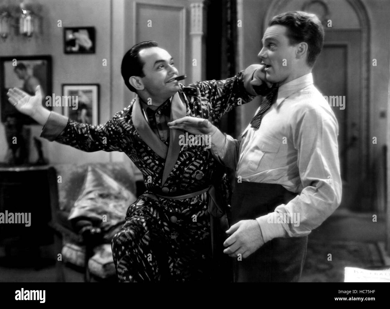 SMART MONEY, Edward G. Robinson, James Cagney, 1931 Stock Photo - Alamy