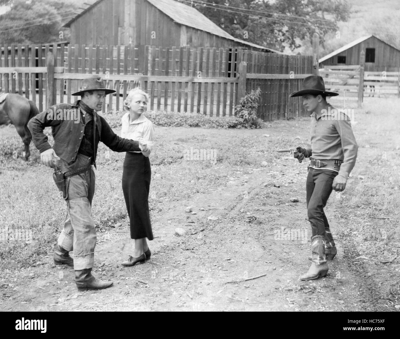 SMOKEY SMITH, from left: Warner Richmond, Mary Kornman, Bob Steele ...