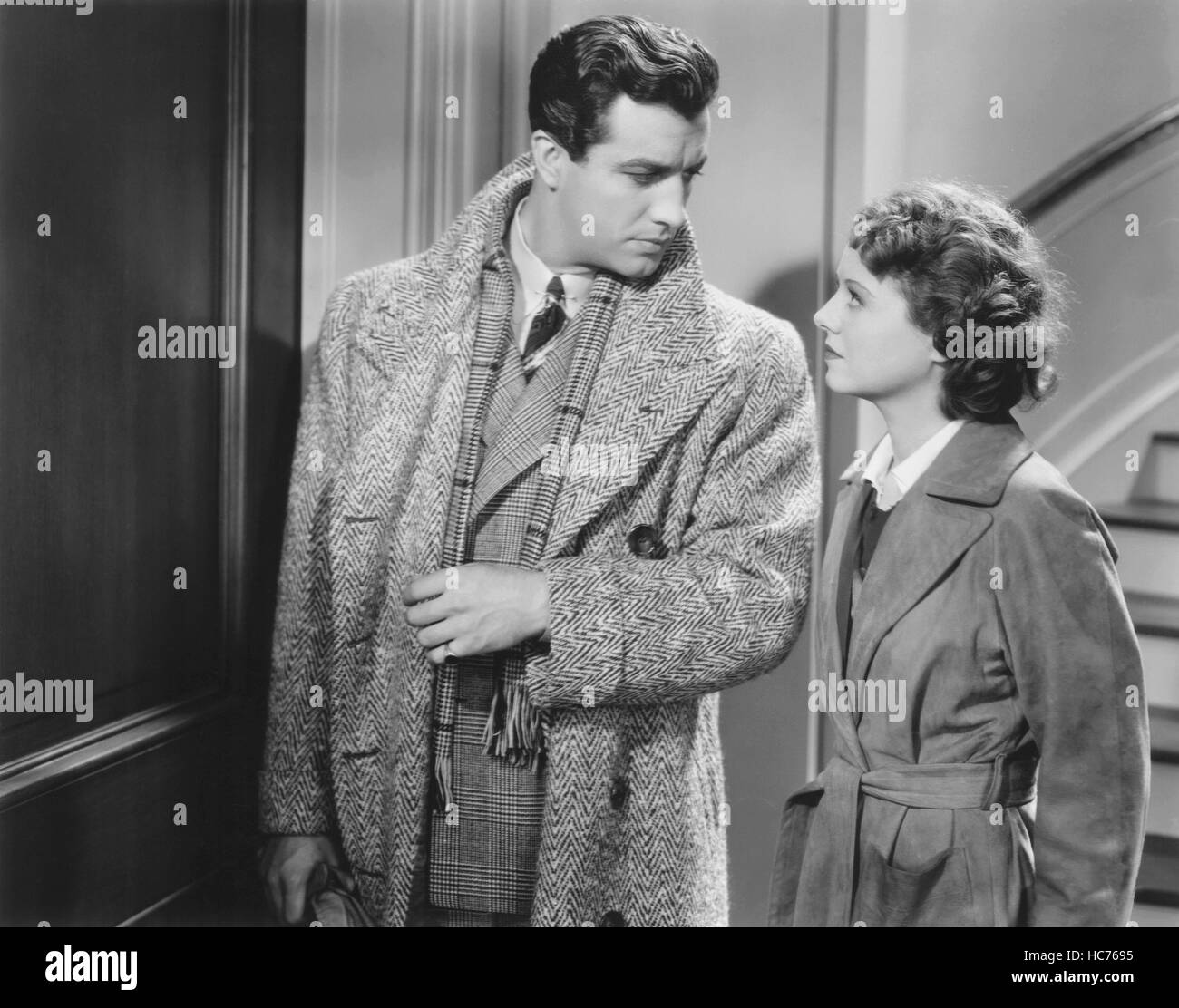 SMALL TOWN GIRL, from left: Robert Taylor, Janet Gaynor, 1936 Stock ...