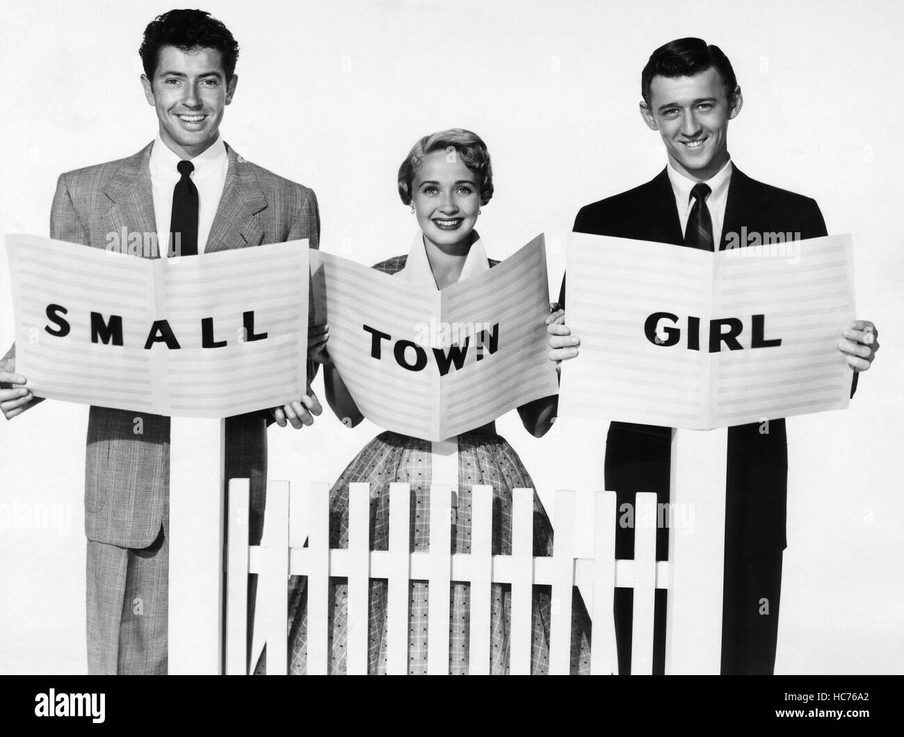 SMALL TOWN GIRL, Farley Granger, Jane Powell, Bobby Van, 1953 Stock ...