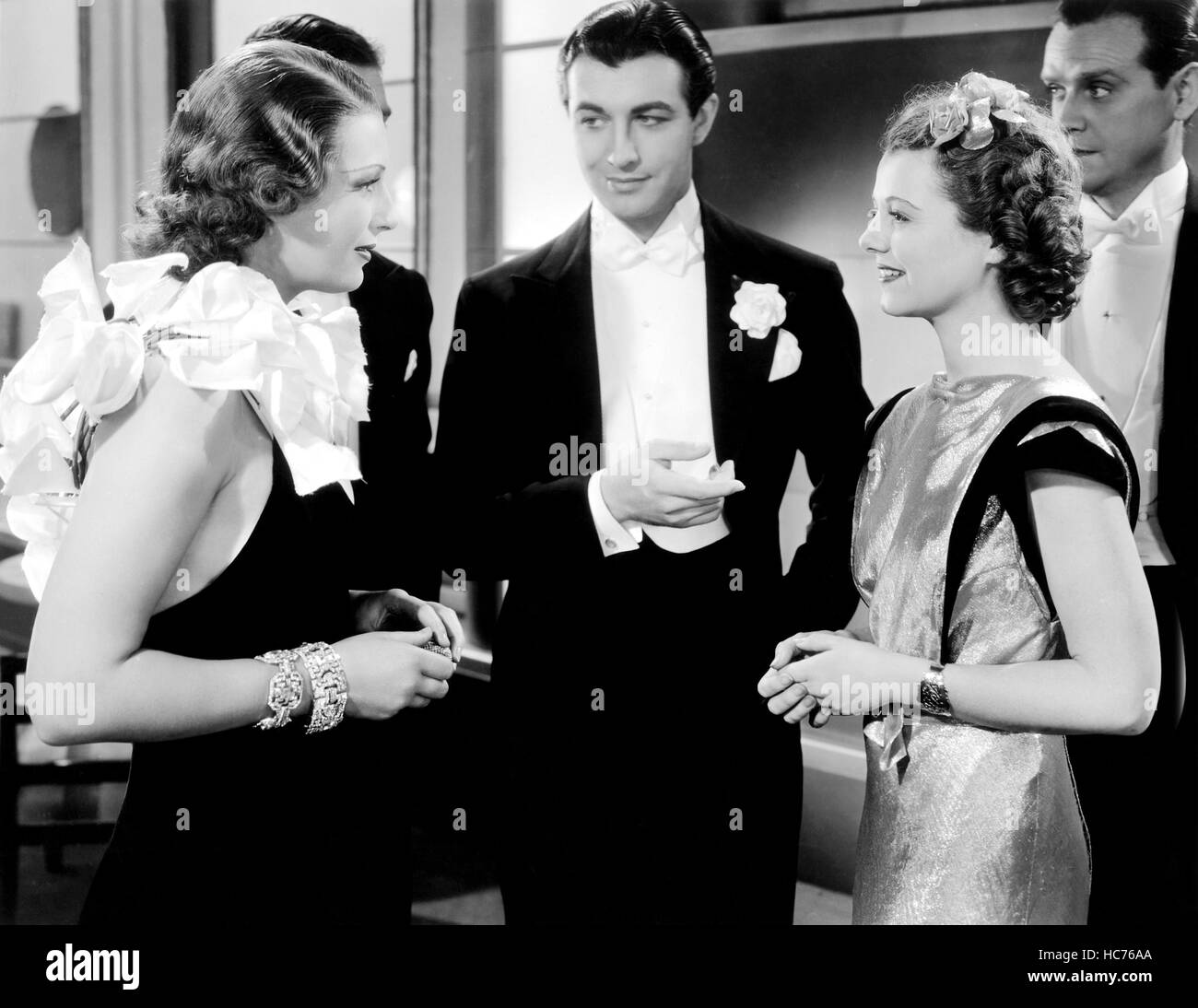 SMALL TOWN GIRL, Binnie Barnes, Robert Taylor, Janet Gaynor, 1936 Stock ...