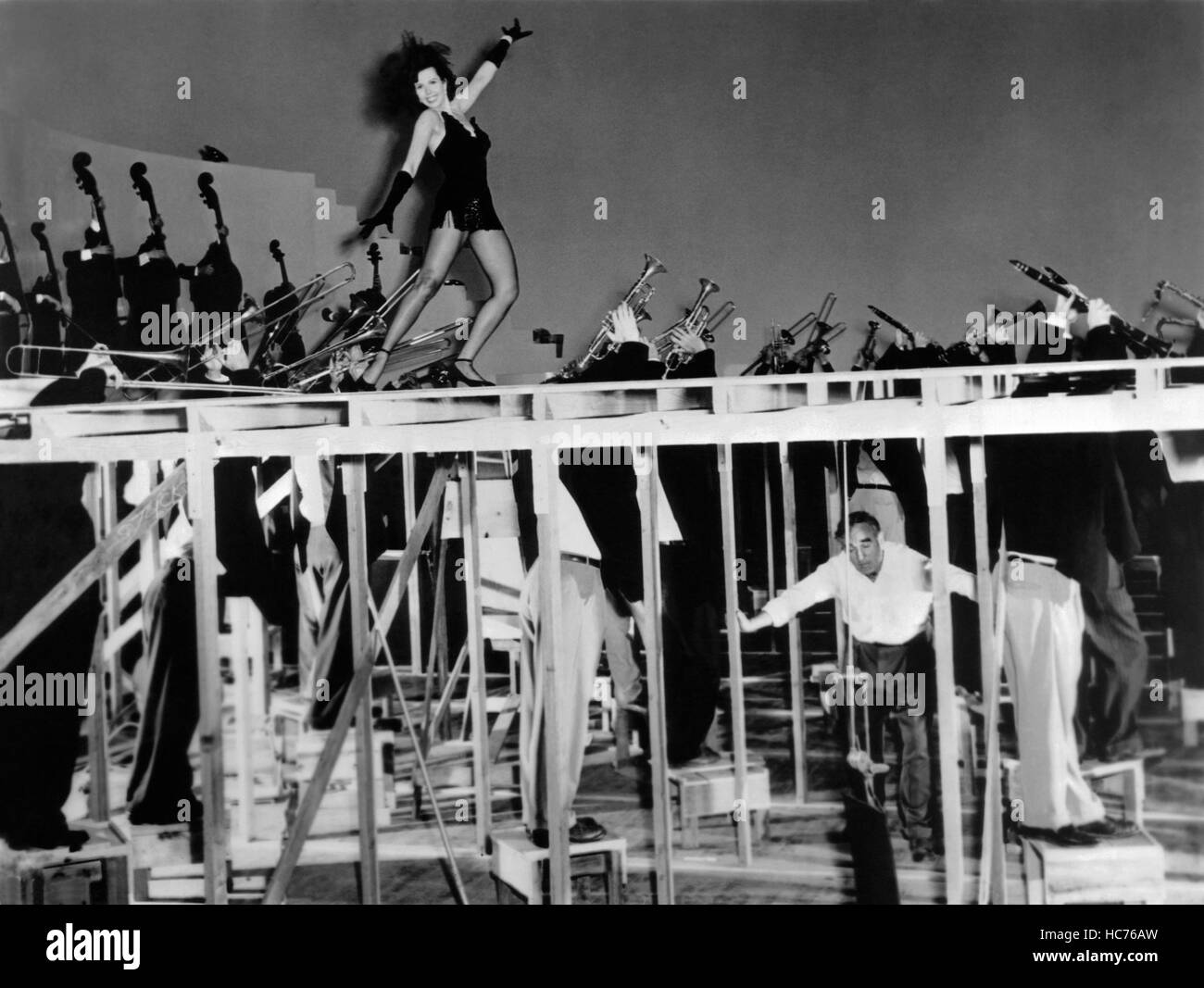 SMALL TOWN GIRL, Ann Miller, (top), choreographer Busby Berkeley ...