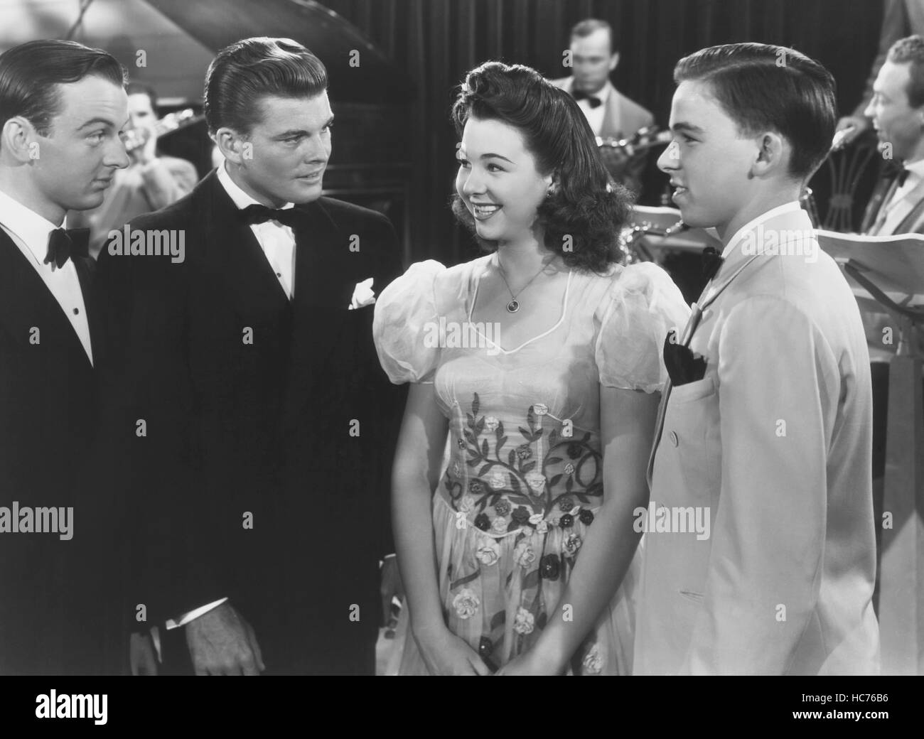 SMALL TOWN DEB, from left: Jackie Searl, Robert Cornell, Jane Withers ...