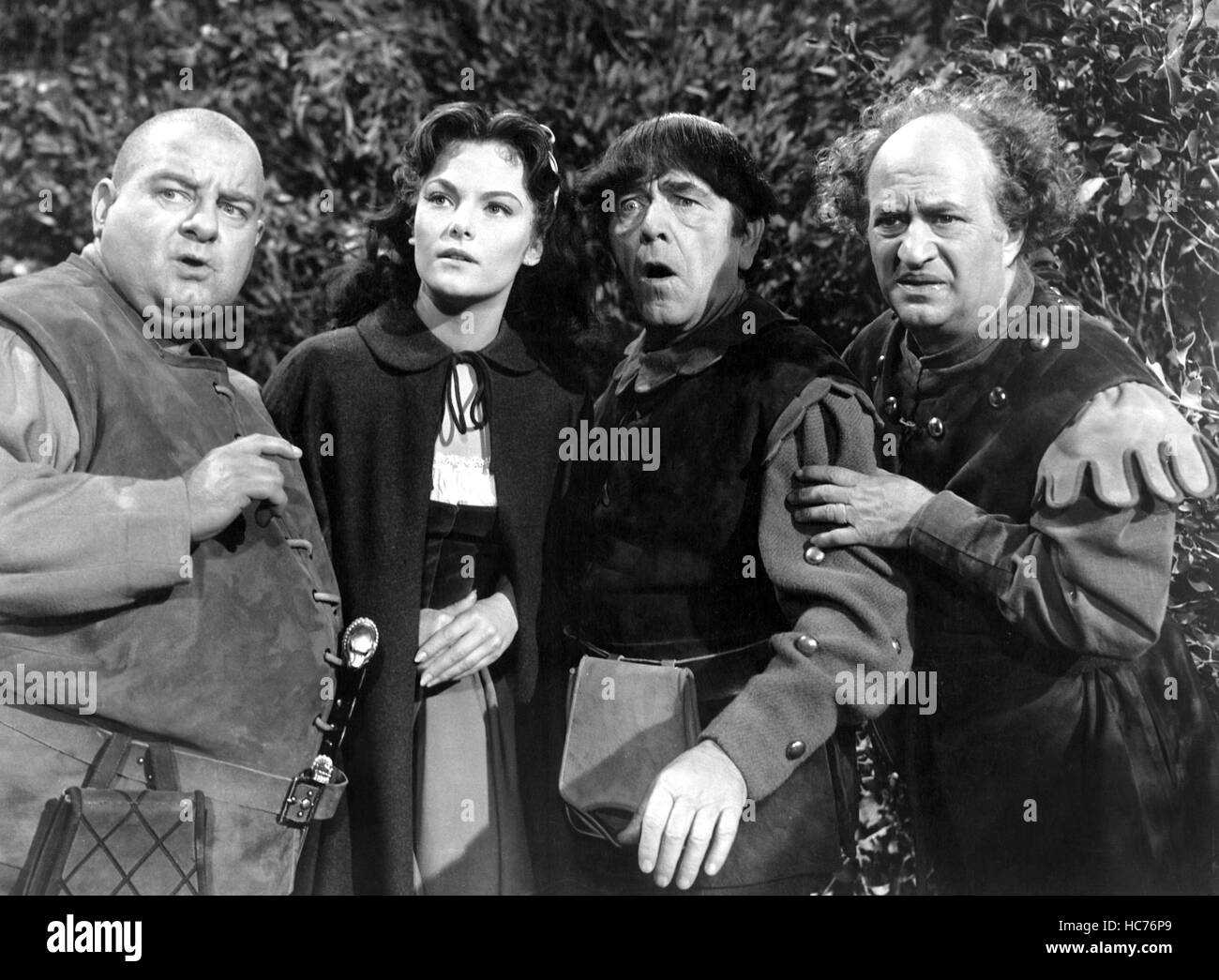SNOW WHITE AND THE THREE STOOGES, Joe Derita, Carol Heiss, 1961 Stock ...