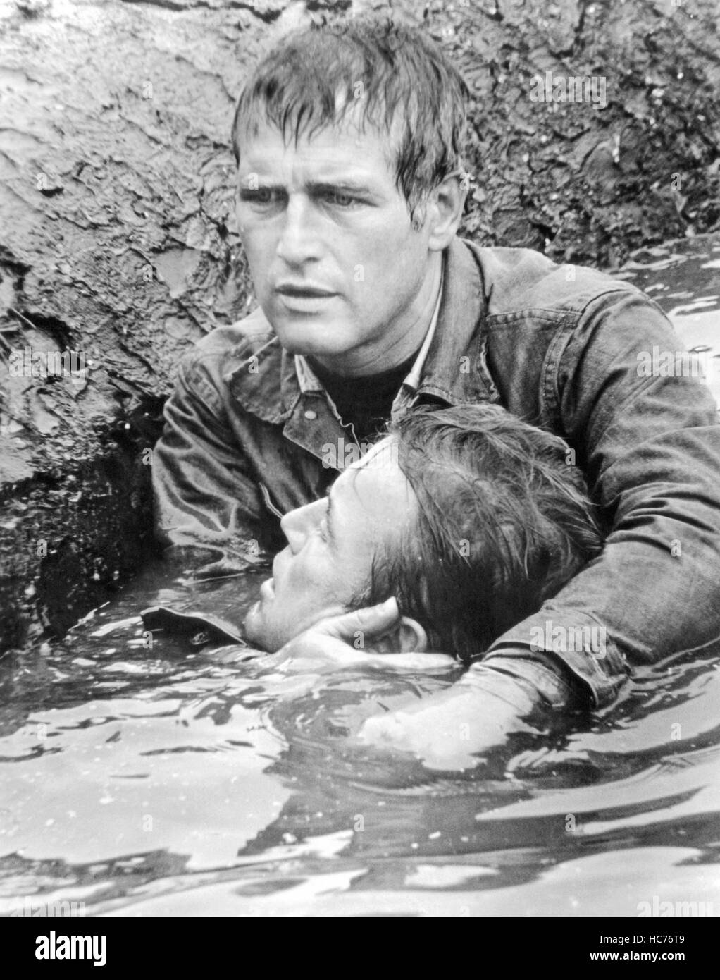 SOMETIMES A GREAT NOTION, from top, Paul Newman, Richard Jaeckel, 1971 ...