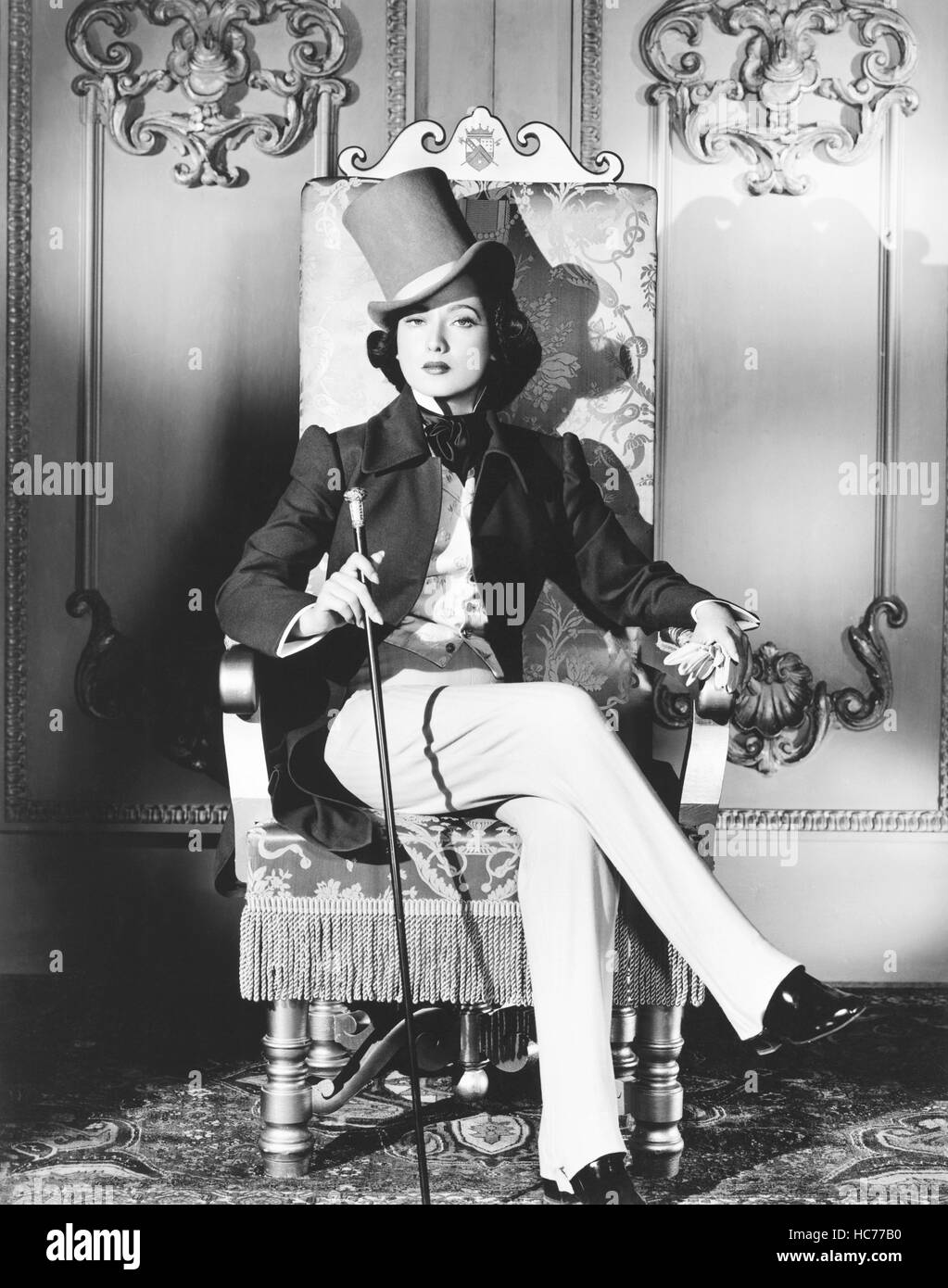 A SONG TO REMEMBER, Merle Oberon as George Sand, 1945 Stock Photo - Alamy