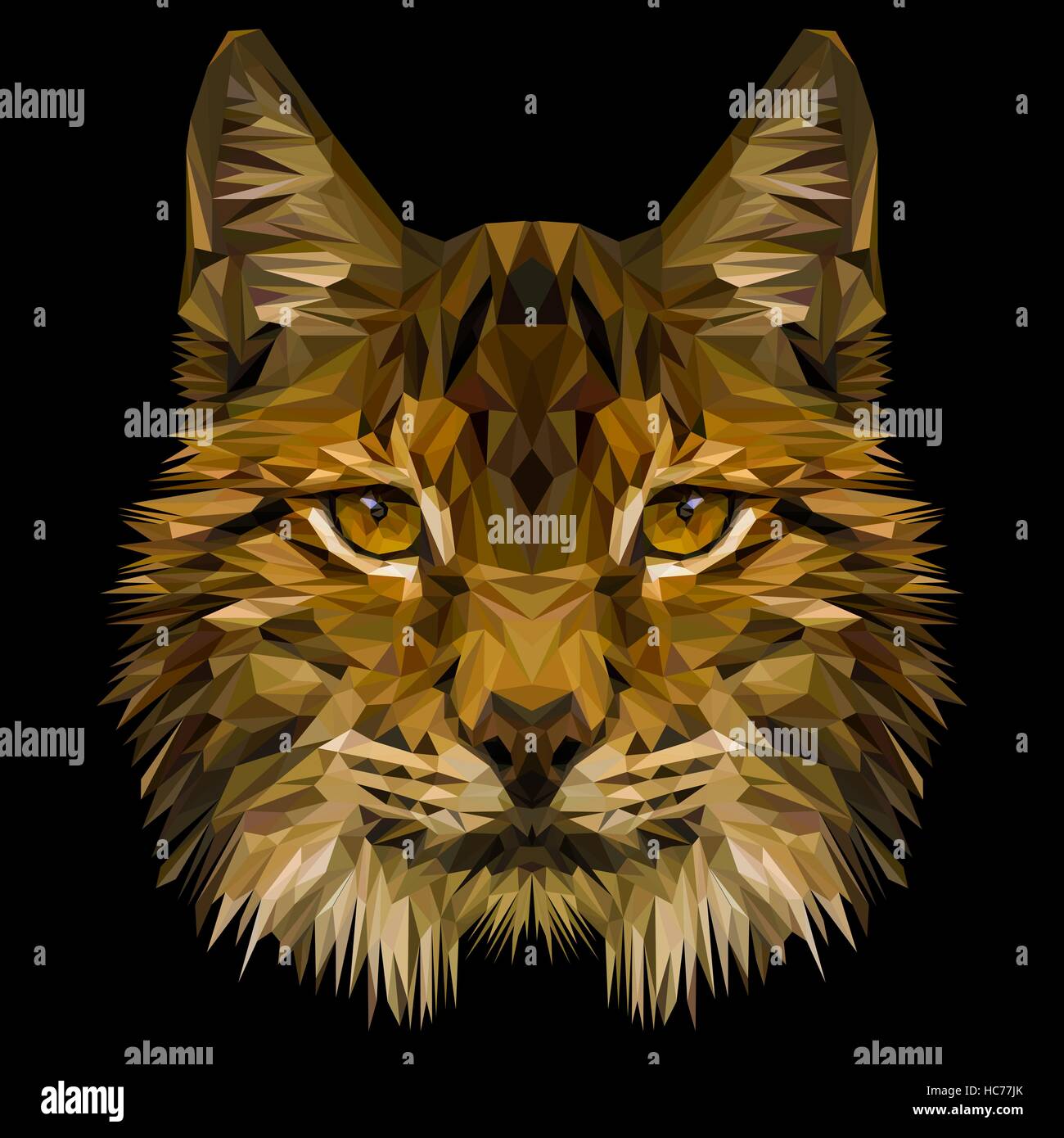 Illustration Of Lynx High Resolution Stock Photography and Images - Alamy