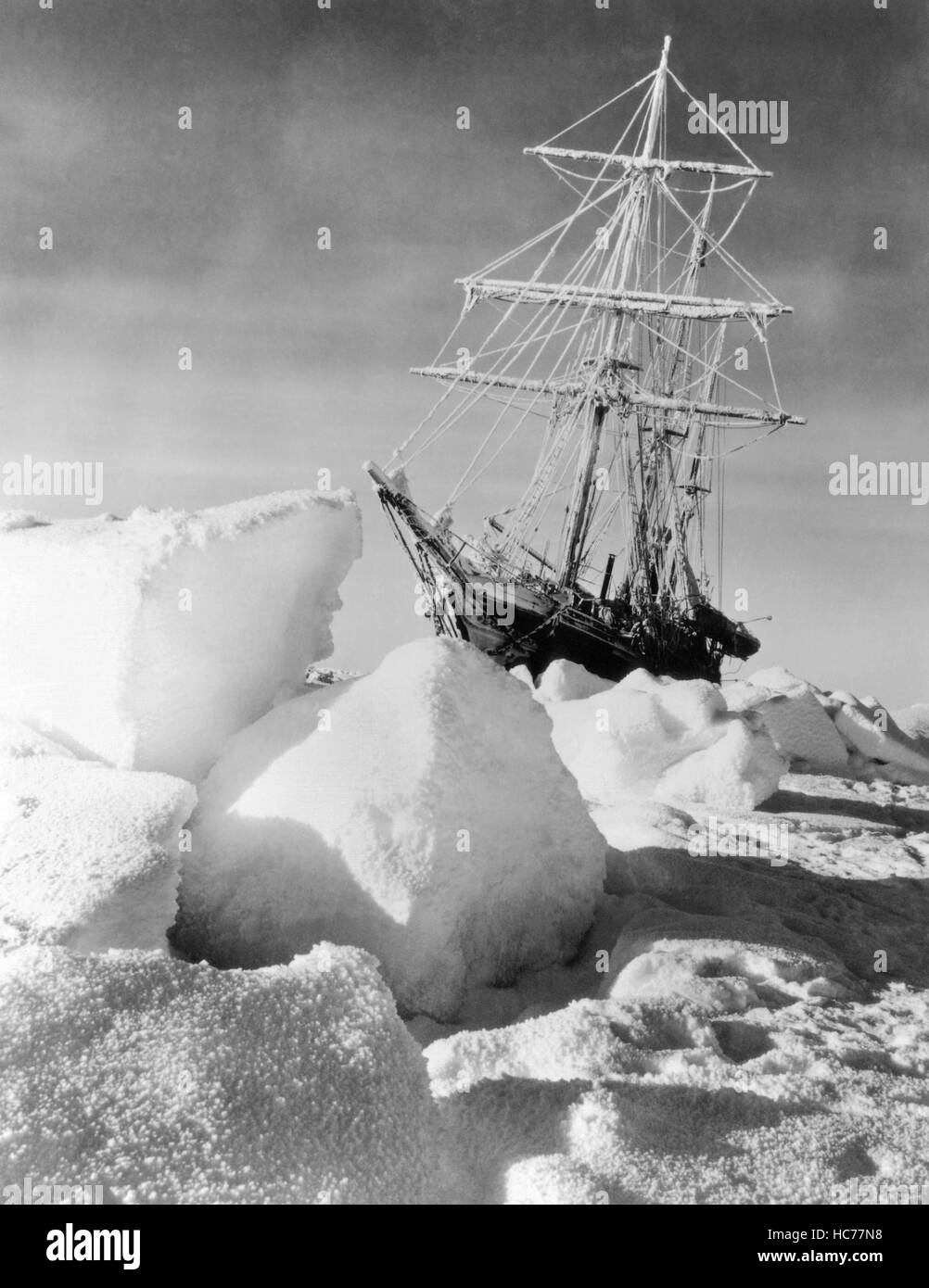 SOUTH, 1920 (photo shows The Endurance, Ernest Shackleton's ship ...