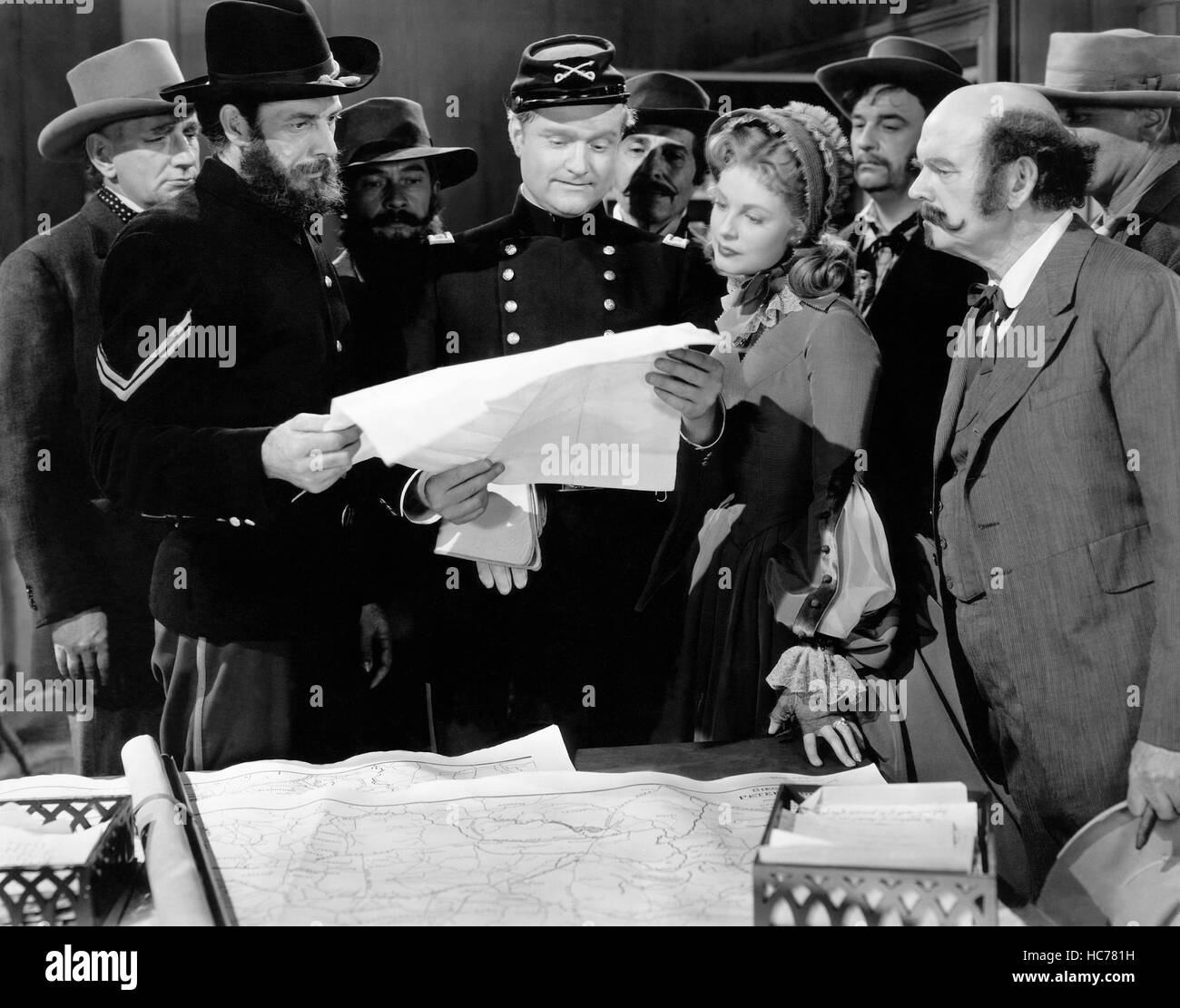 A SOUTHERN YANKEE, front from left: Reed Hadley, Red Skelton, Arlene ...