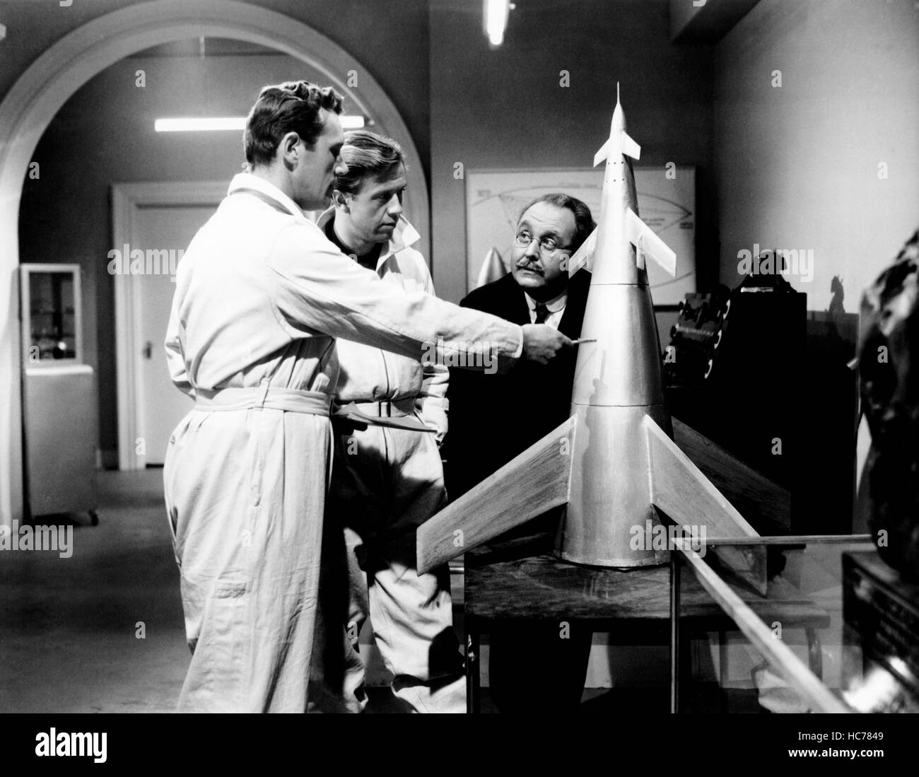 SPACEWAYS, Howard Duff (left), 1953 Stock Photo - Alamy
