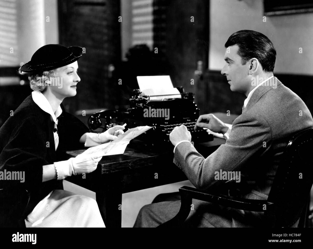 SPECIAL AGENT, Bette Davis, George Brent, 1935 Stock Photo - Alamy
