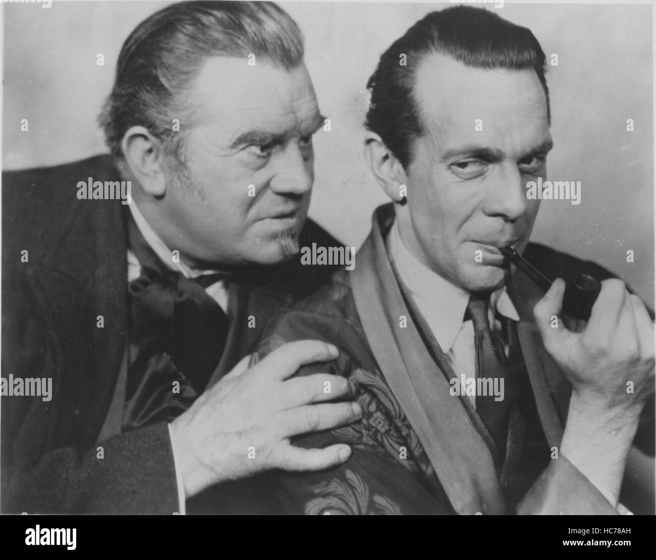 THE SPECKLED BAND, Lyn Harding, Raymond Massey, 1931 Stock Photo - Alamy