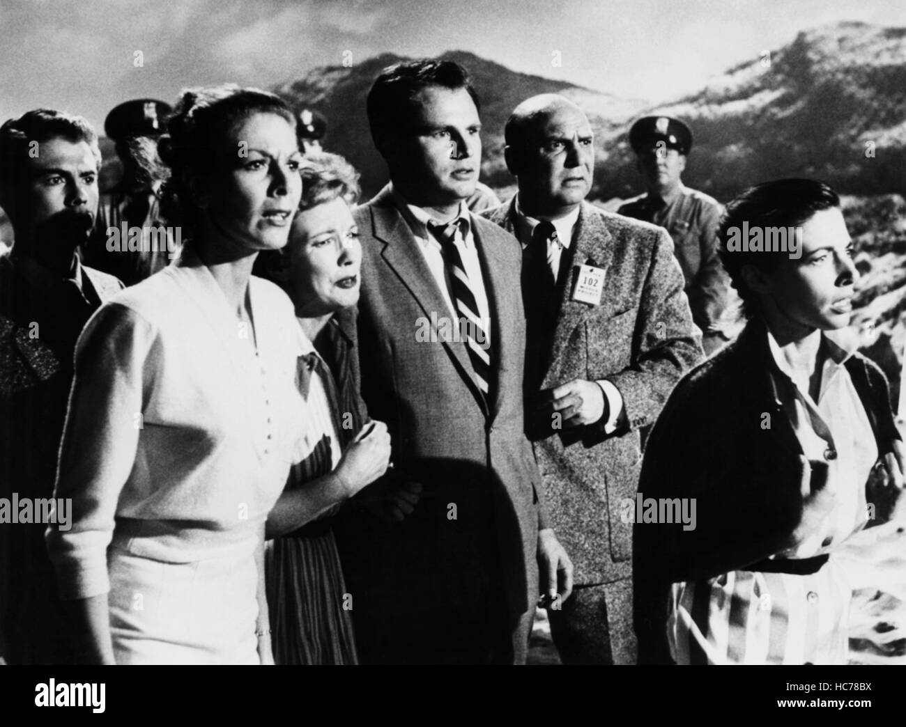 THE SPACE CHILDREN, center from left: Peggy Webber, Vera Marshe, Adam ...