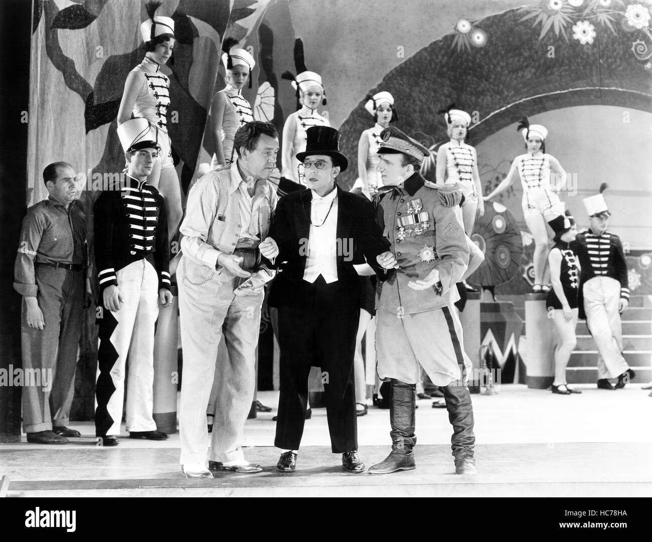 SPEAK EASILY, Sidney Toler, Buster Keaton, Jimmy Durante, 1932 Stock ...