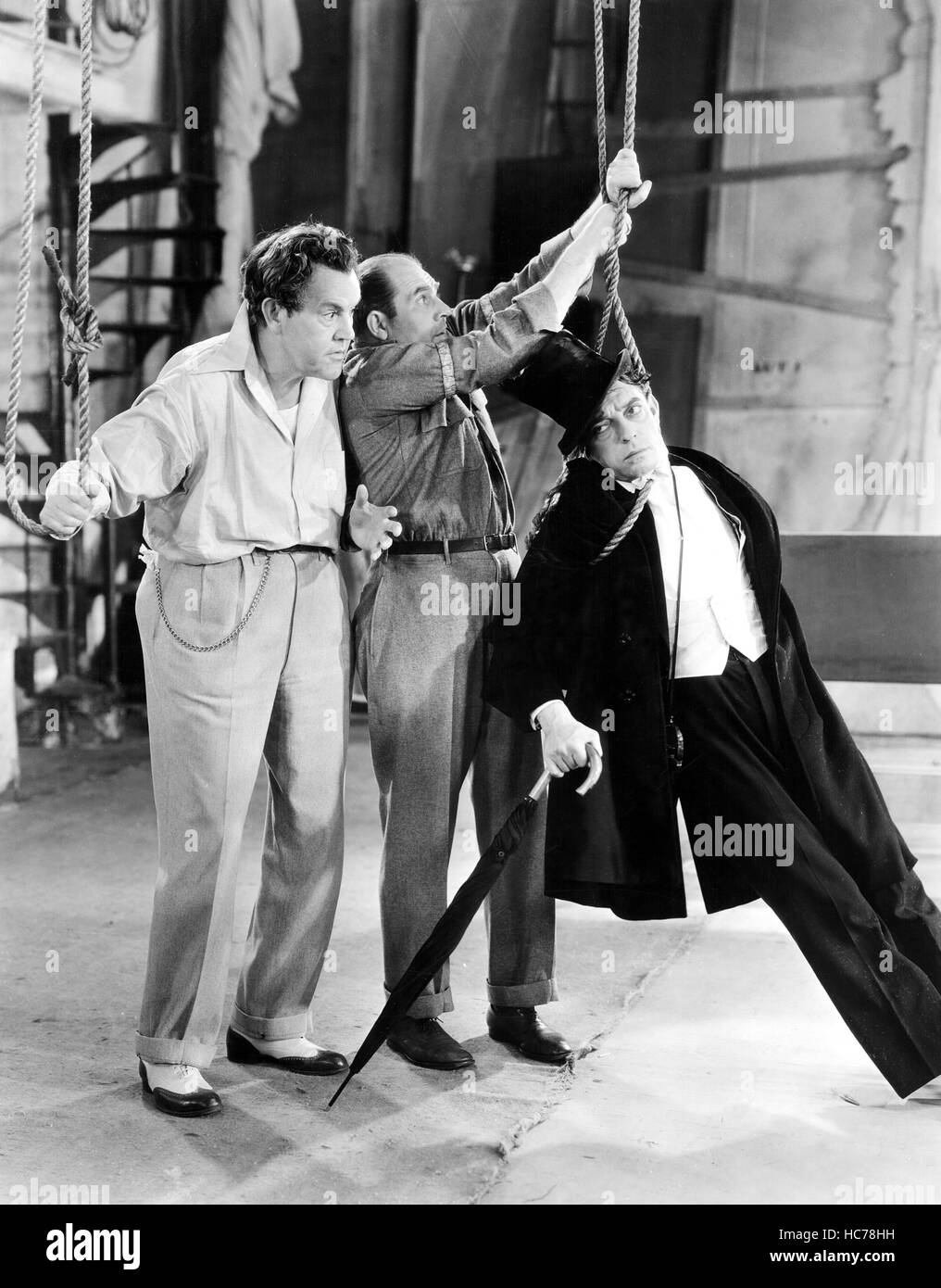 SPEAK EASILY, Sidney Toler, Edward Brophy, Buster Keaton, 1932 Stock ...