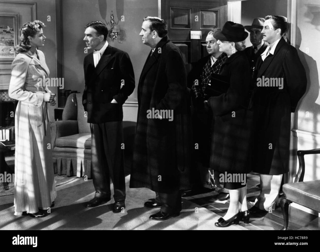 SPELLBOUND, from left, Ingrid Bergman, Leo G. Carroll, Victor Kilian ...
