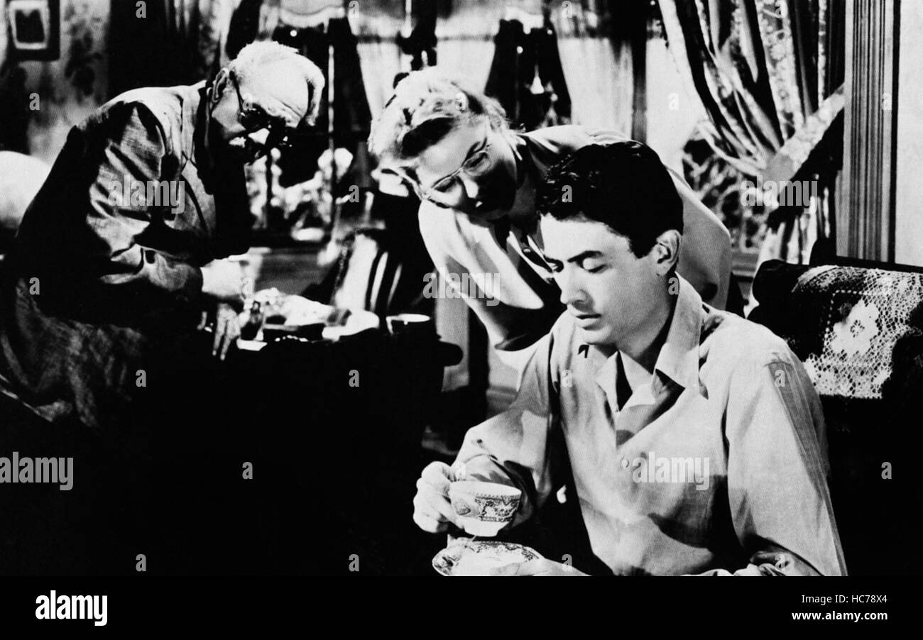 SPELLBOUND, from left: Michael Chekhov, Ingrid Bergman, Gregory Peck ...