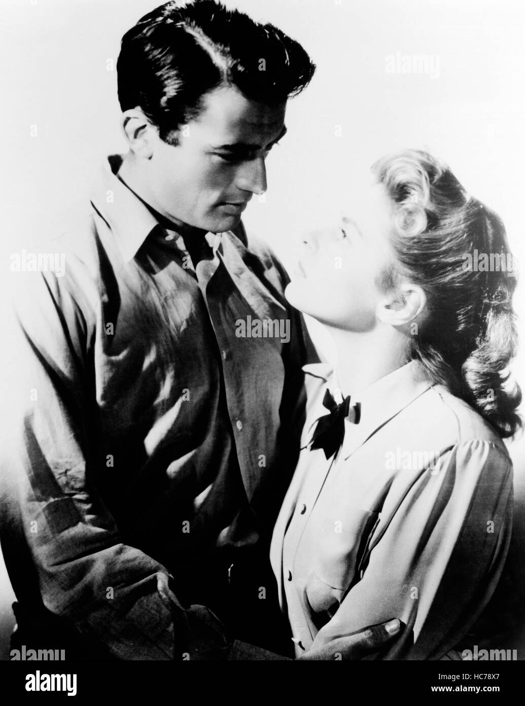 SPELLBOUND, from left: Gregory Peck, Ingrid Bergman, 1945 Stock Photo ...