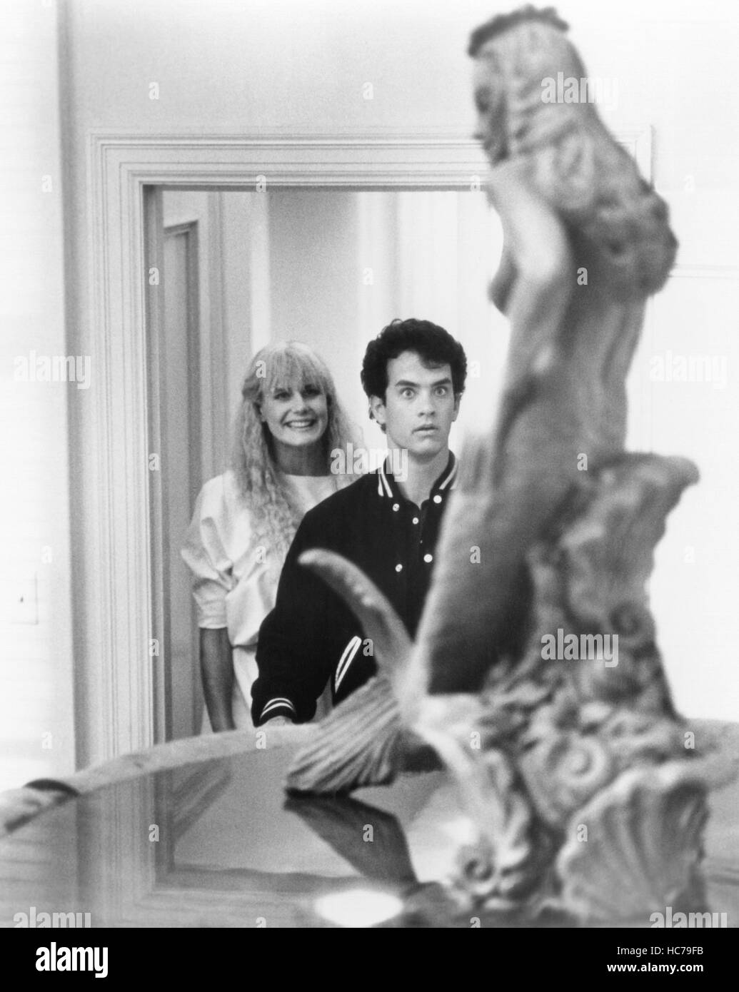 SPLASH, from left: Daryl Hannah, Tom Hanks, 1984, ©Buena Vista/courtesy ...
