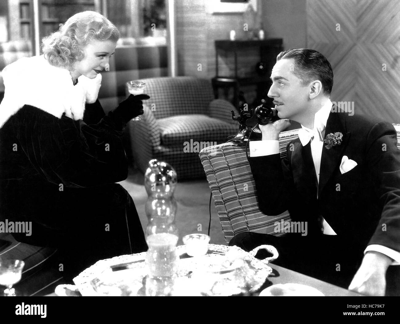 STAR OF MIDNIGHT, Ginger Rogers, William Powell, 1935 Stock Photo - Alamy