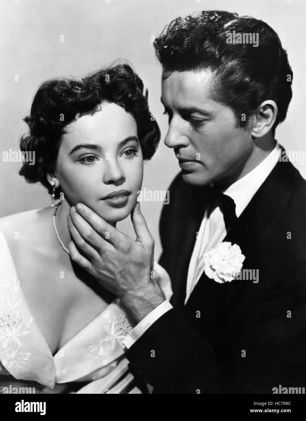 THE STORY OF THREE LOVES, Leslie Caron, Farley Granger, 1953 Stock Photo - Alamy