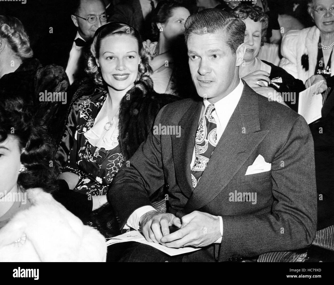 THE STORY OF DR. WASSELL, from left: Claire Owen with husband Paul ...