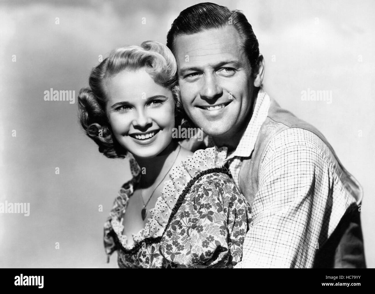 STREETS OF LAREDO, from left, Mona Freeman, William Holden, 1949 Stock ...