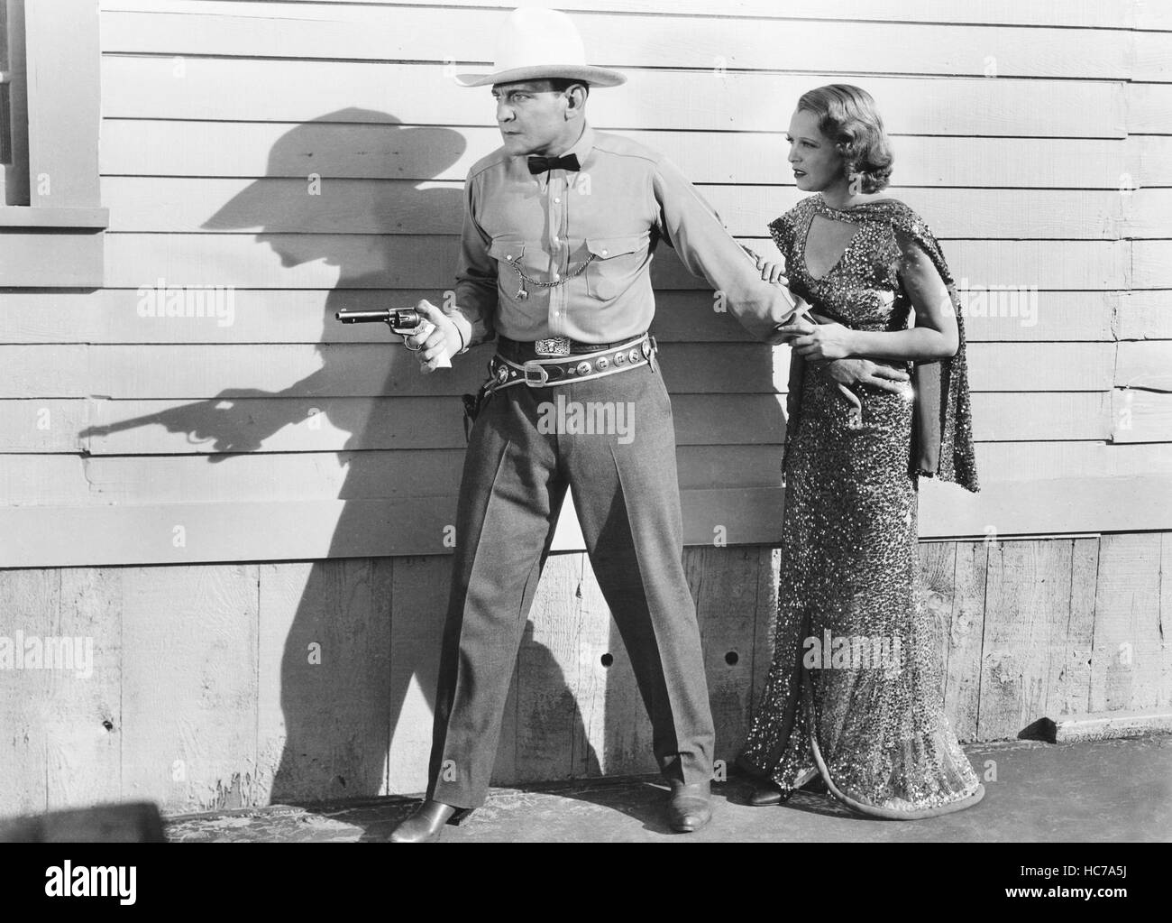 STONE OF SILVER CREEK, from left, Buck Jones, Noel Francis, 1935 Stock ...