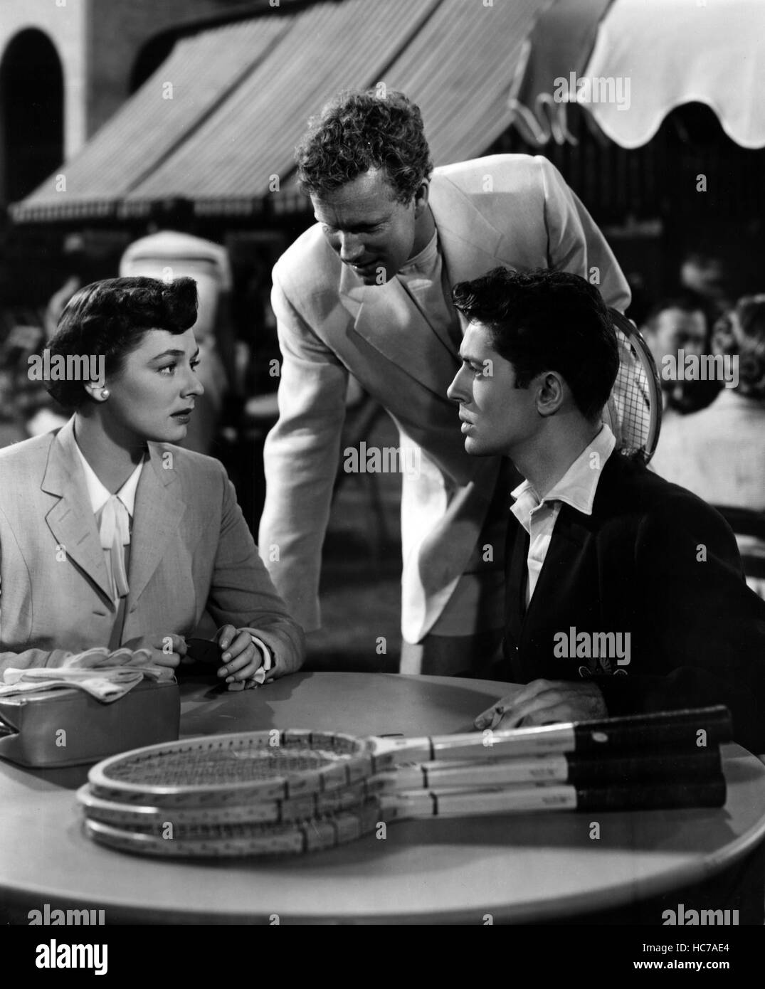 STRANGERS ON A TRAIN, Ruth Roman, Farley Granger, 1951 Stock Photo - Alamy